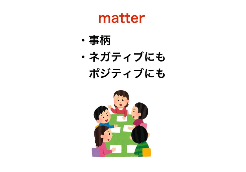 problem / issue / matterの違いは？「問題」の英語表現まとめ | 【Aitem】池袋校とオンラインの英会話スクール